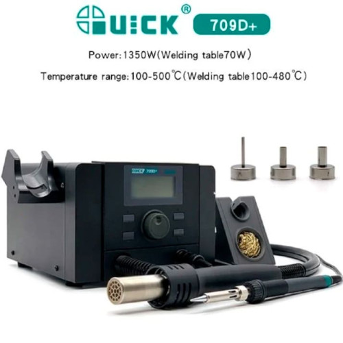 Quick 709D+ Havya ve Sıcak Hava Onarım İstasyonu - perpaexpo